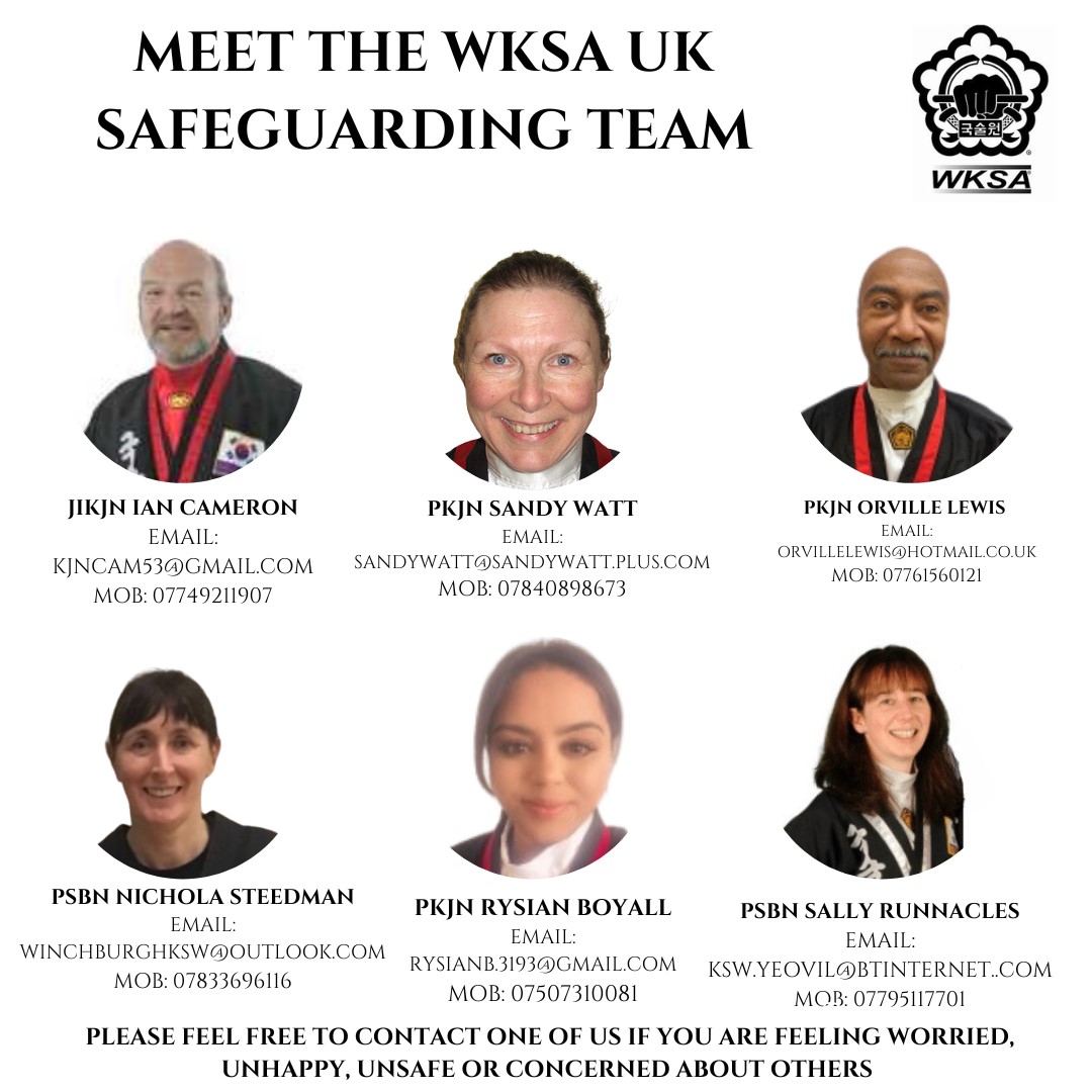 Safeguarding | The World Kuk Sool Association, Inc®